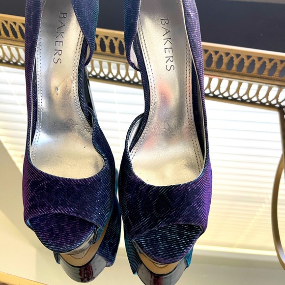 Bakers | Shoes | Holographic Platform Heel | Poshmark
